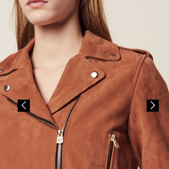 Sandro | Jackets & Coats | Sandro Suede Perfecto Jacket Nwt | Poshmark